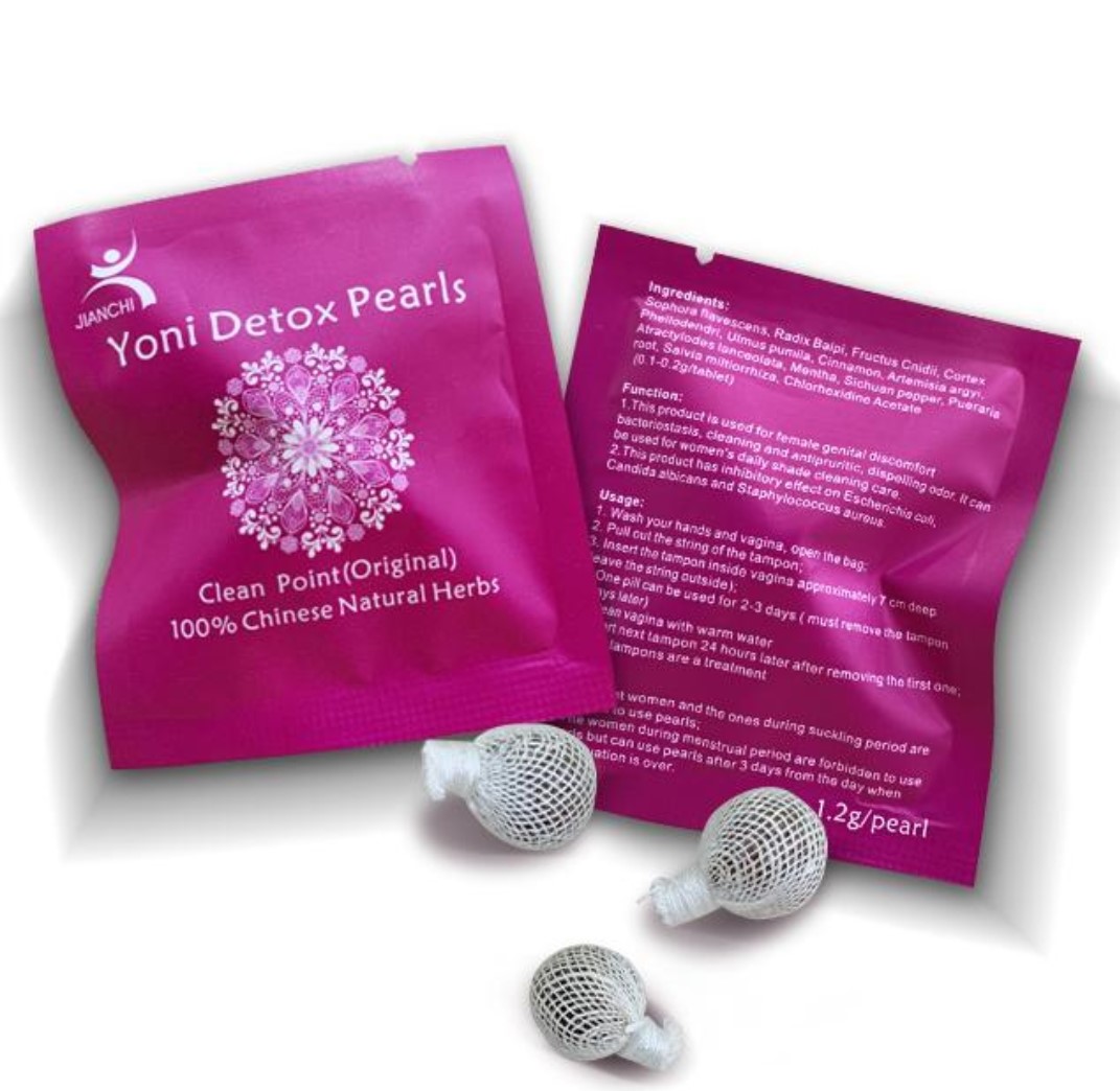 2X Yoni Pearl Vaginal Cleansing & Womb Detox Natural Detox Healing ...