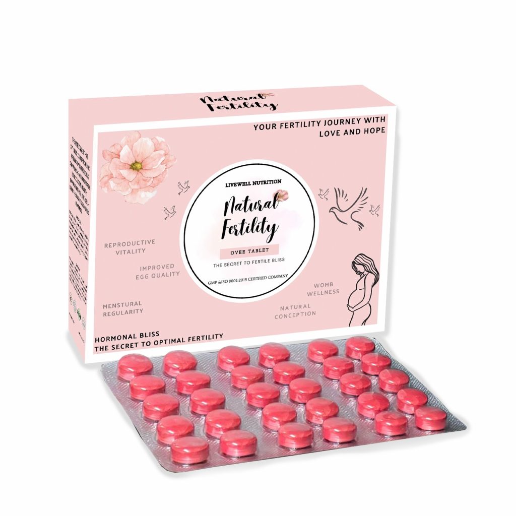 Ovee Natural Fertility Supplement 150 Tablets. Formulated To Improve ...